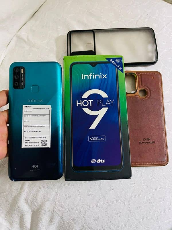 infinix hot9 with box - Mobile Phones - 1099413062