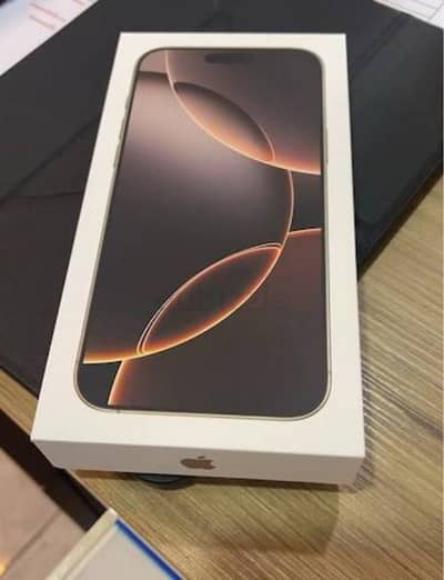 Apple iPhone 16 Pro Max Dessert Titanium 256GB PTA Approved Non Active ...