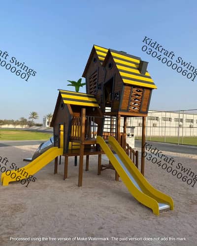 kids Slide/Swings/Kids rides/jhula/Spring rider/jungle gym/gazebo/bar ...