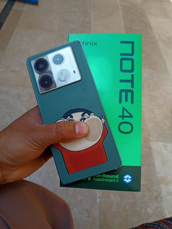 infinix note 40 with complete box - Mobile Phones - 1099667656