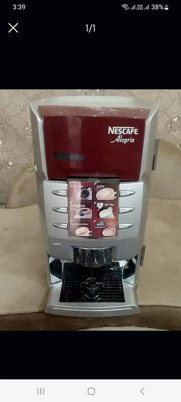 Nescafe alegria coffee machine, ftp60 ftp 30 ,aruba coffee machine ...