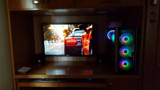 Computer Table + Cabinet (4X7) - Tables & Dining - 1099825140