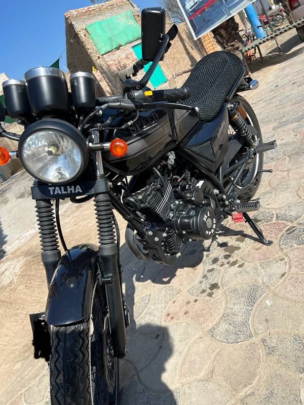 Hi Speed Infinity 2022, Black, 150cc, 4 Stroke, Cafe Racer Bike - Cafe ...