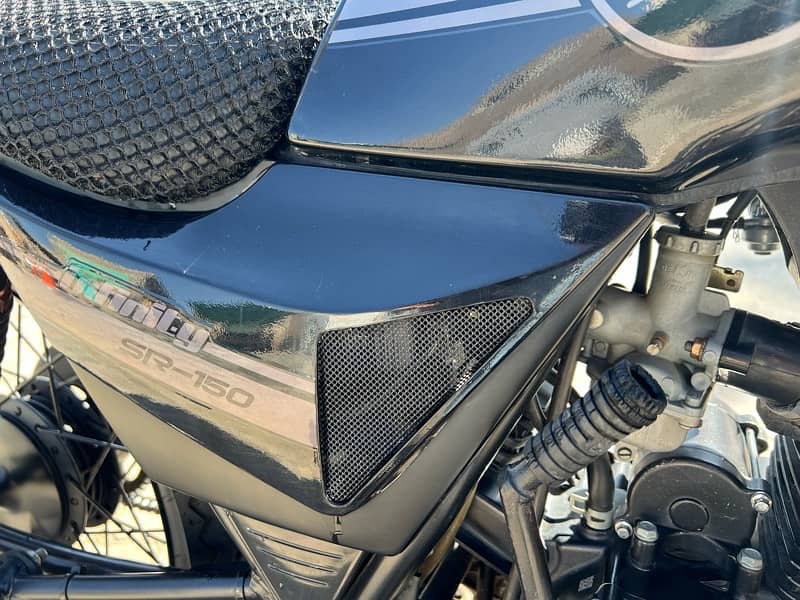 Hi Speed Infinity 2022, Black, 150cc, 4 Stroke, Cafe Racer Bike - Cafe ...