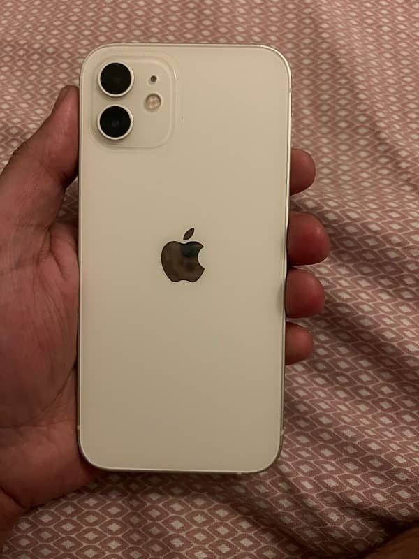 Iphone 12 128 GB PTA FU white - Mobile Phones - 1099982949