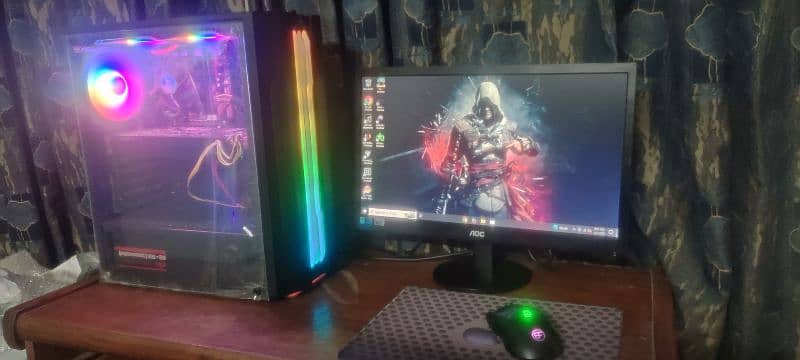 Gaming PC with Monitor & RGB Casing ( Brand new with box ) - Gaming PCs ...