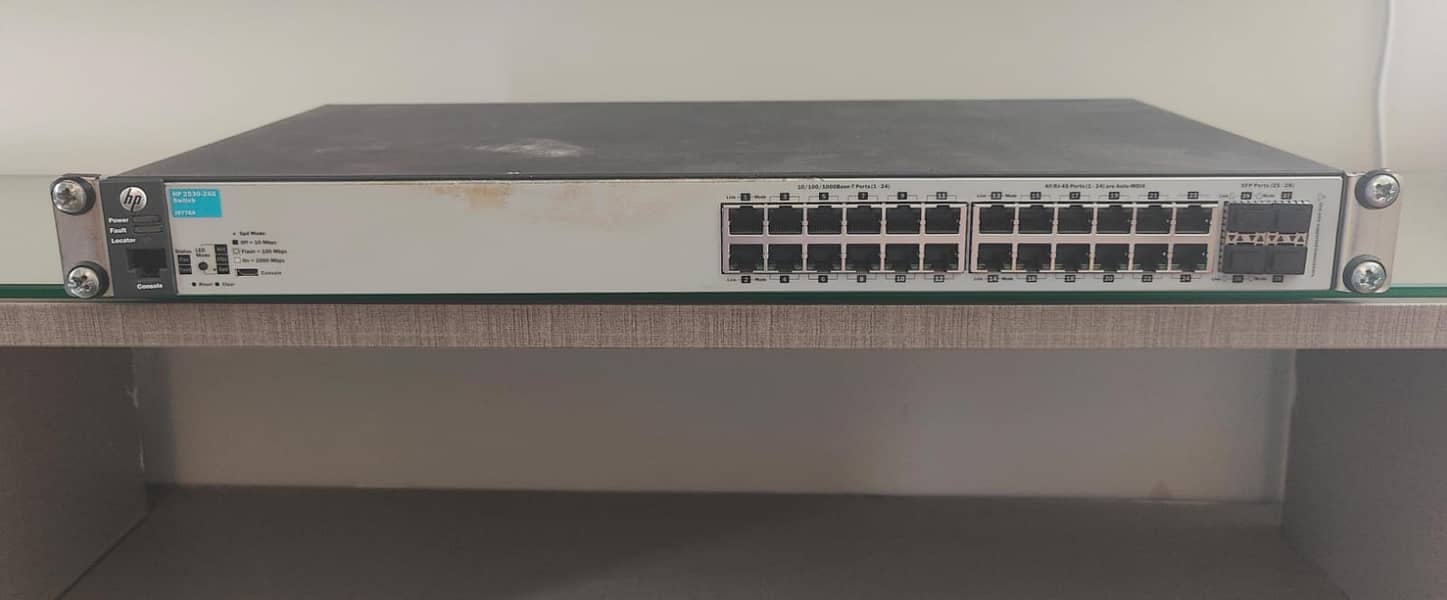 HP J9776A 2530-24G 24 Port Gigabit Switch - Networking - 1100032352