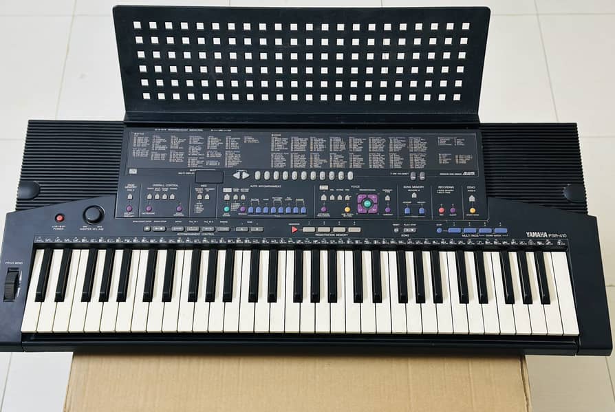 YAMAHA ELECTRONIC KEYBOARD Model: YAMAHA PORTATONE PSR-410 - Musical ...