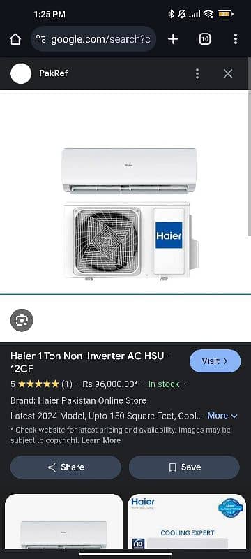 haier 2022 - Air Conditioners - 1100172647