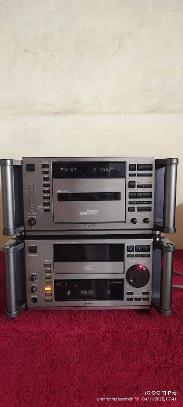 SHARP CD_U10H(GY) amplifier total original - Speakers - 1100030584