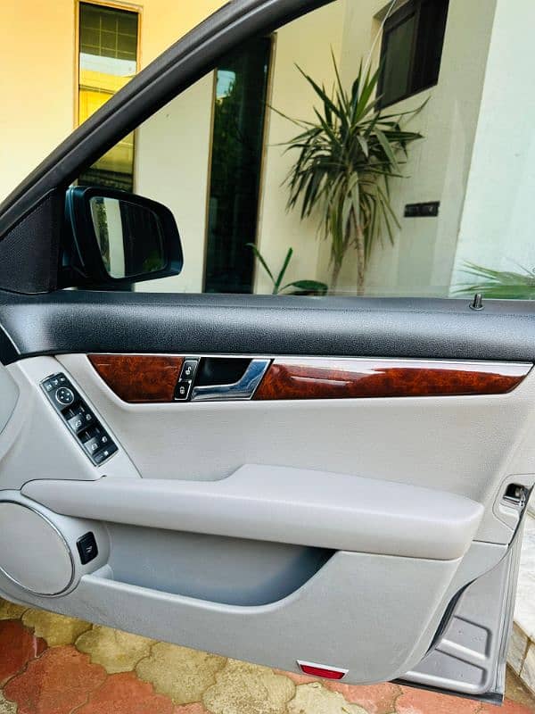 Mercedes C Class 2007 with sunroof and beige room 2014 registered ...