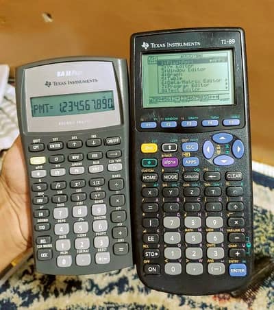TEXAS INSTRUMENTS BA2 Plus TEXAS INSTRUMENTS FINANCIAL GRAPHICS ...