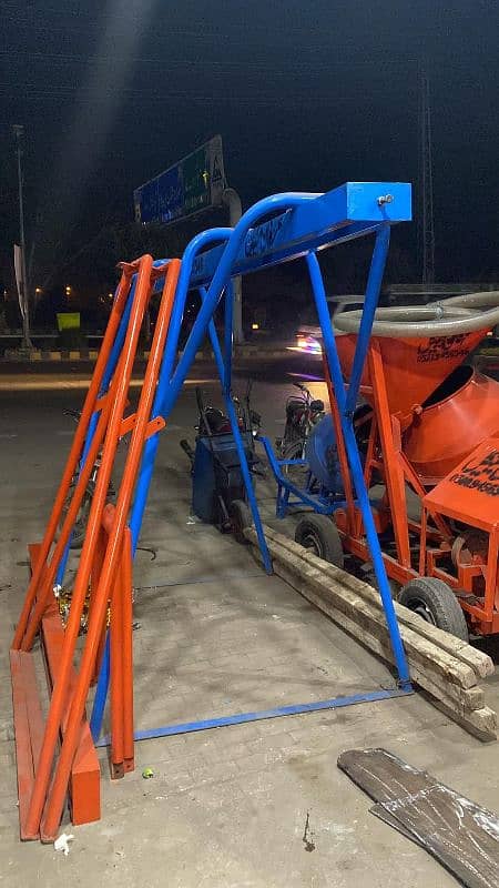 monkey lift / mini crane lift / winch lift machine / concert mixer ...