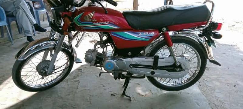 Honda bike CD 70 CC Model 2017 - Standard - 1100486420