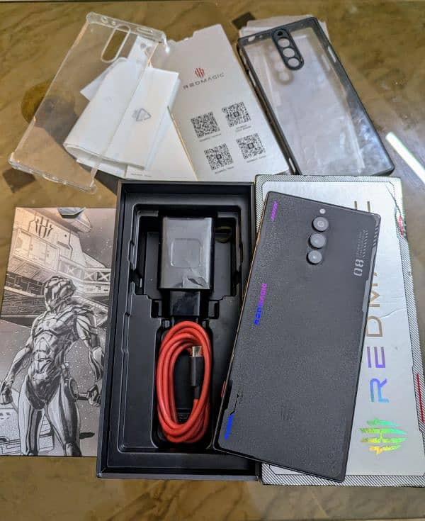 Red Magic 8 Pro Pta Approved Complete Box - Mobile Phones - 1095045873