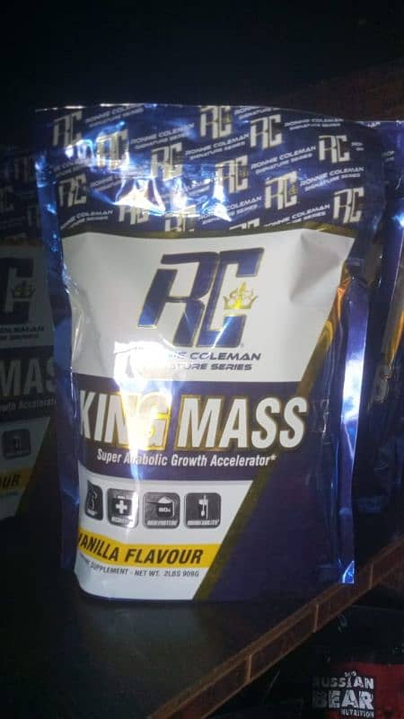 RC king mass, Anabolic mass, Whey protein, Russian bear - Gym & Fitness ...