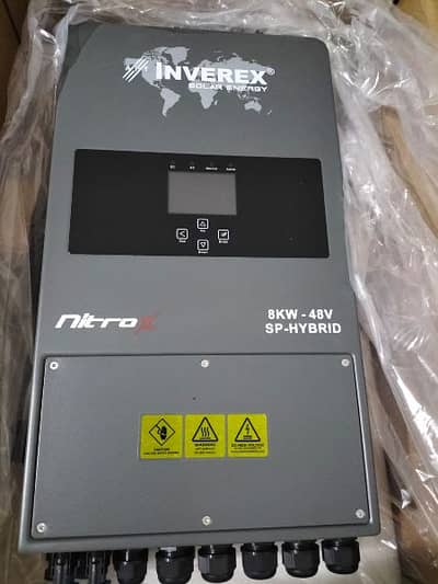 INVEREX NITROX 8KW HYBRID INVERTER 2023 model - Solar Inverter - 1100612879