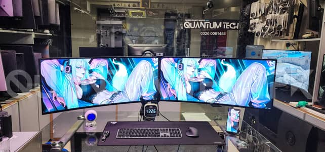 Dual Monitor Stand VESA Desk Monitor Mount Gas Spring & Hydraulic Arms ...