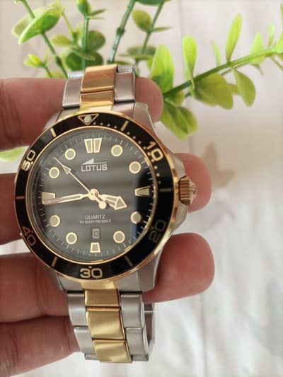 lotus by Seiko . . luxury watch . . in good condition. 100% orignal ...