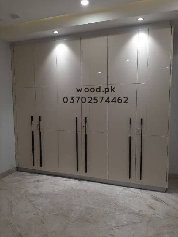 almari, sliding wardrobe, glass door cupboard, cabinet style almari ...