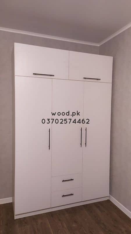 almari, sliding wardrobe, glass door cupboard, cabinet style almari ...