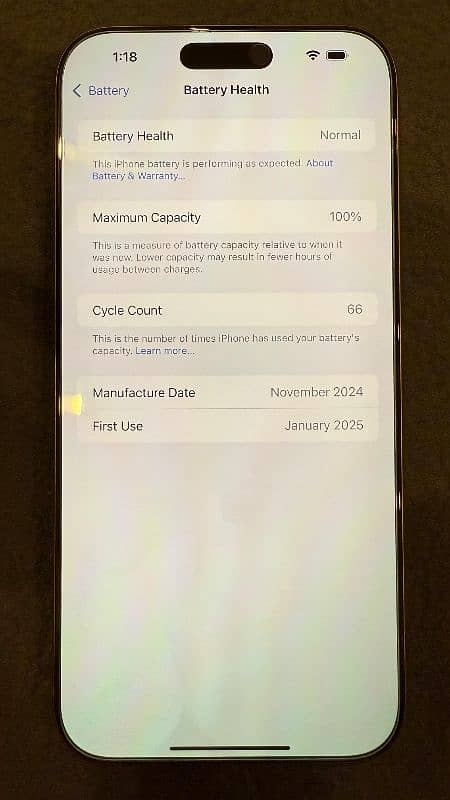 Apple iphone 16 pro max (256gb) LLA model - Mobile Phones - 1100856829