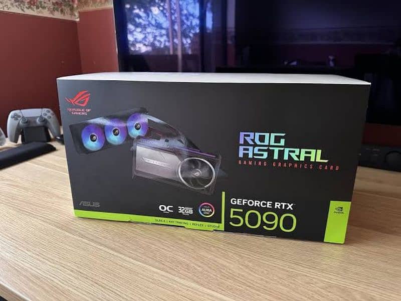 ASUS ROG Astral LC RTX 5090 Liquid OC Edition Fluid Force GPU ...