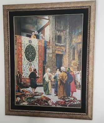 The Carpet Merchant (also known as The Rug Merchant) Painting ...