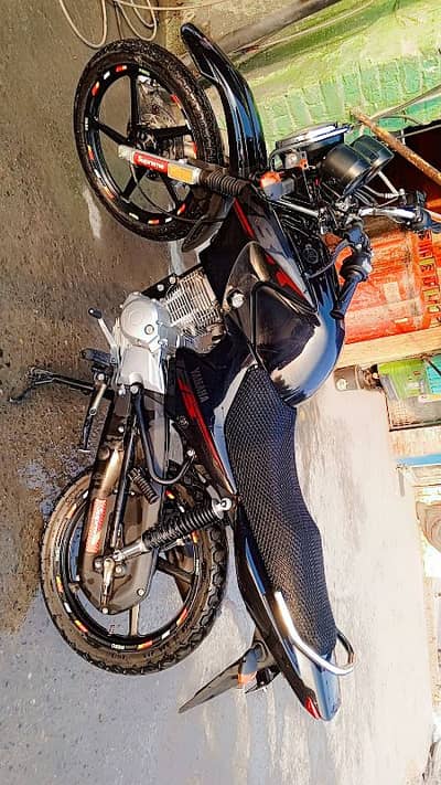 yamaha 2024 4 konth bike 7k drive orignal total bike original no work ...