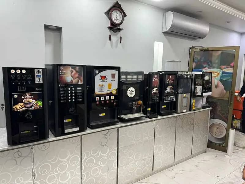 Coffee & Tea Machines ,slush , soda machine , karak tea machine ...