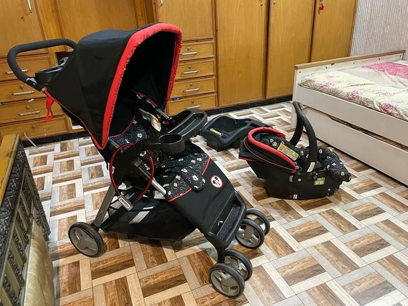 imported stroller with car seat + base - Prams & Walkers - 1101360566