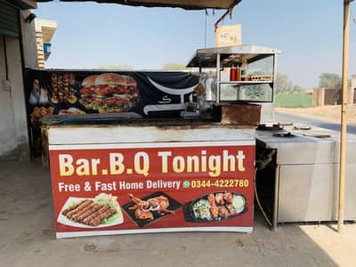 Fast food counters & chicken stall - Food Display Counters - 1101411300