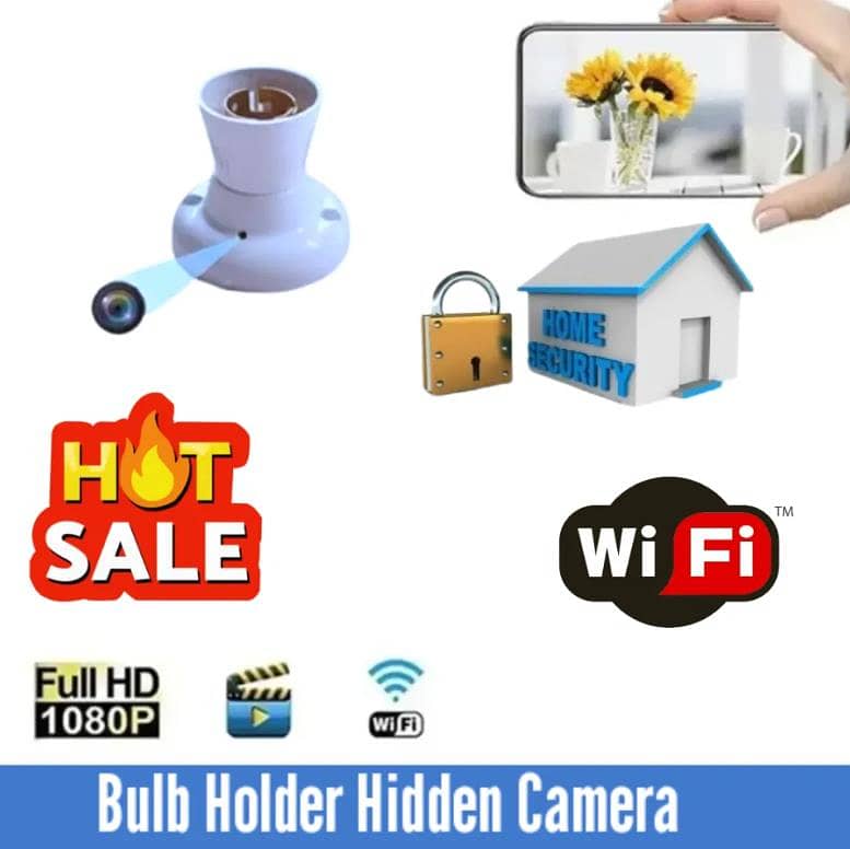 BULB Holder Camera wireless wifi camera, best cameras 2025 - Digital ...