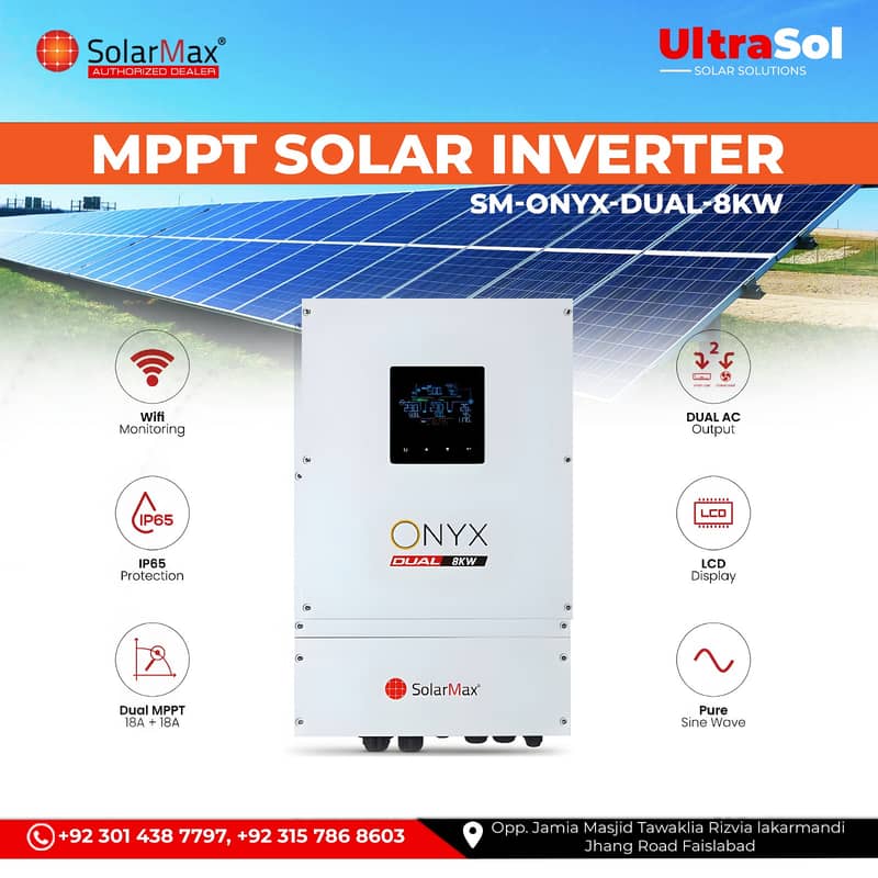 solar max/inverter/ solar inverter/4kw/6kw/8kw/10kw/onyx/pv - Solar ...