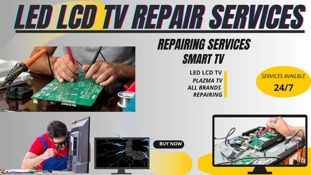 LED LCD Tv Repairing | 3d/2k/4k/Oled Plazma Tv| Home Service Available ...