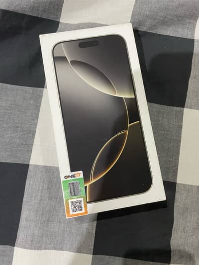 iPhone 16 Pro Max 512 GB PTA approved Brand New Box Pack - Mobile ...