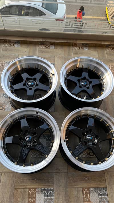 Rotiform 17 Inch 114 PCD Deep Dish Alloy Rims For Honda Toyota - Tyres ...