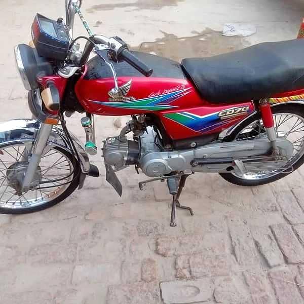 Honda bike motorcycle CD 70 model 2013 urgent 03 42 47 52 1 55 ...