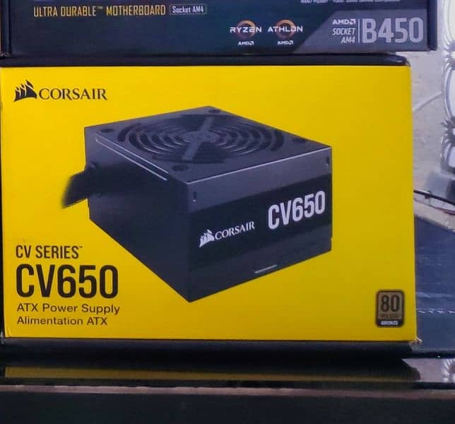 Corsair CV 650 Watts Power Supply PSU - Computer Components - 1101992344