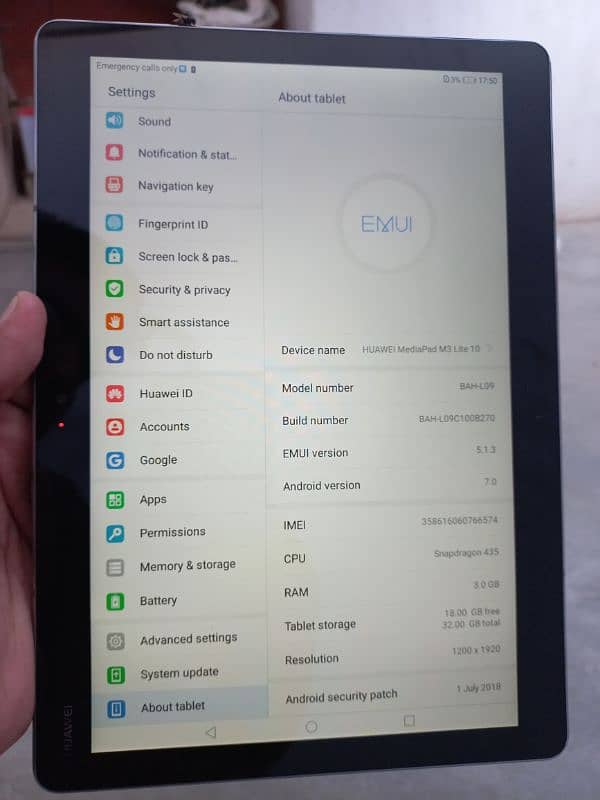 Huawei Media Pad M3 Lite - Tablets - 1102125075