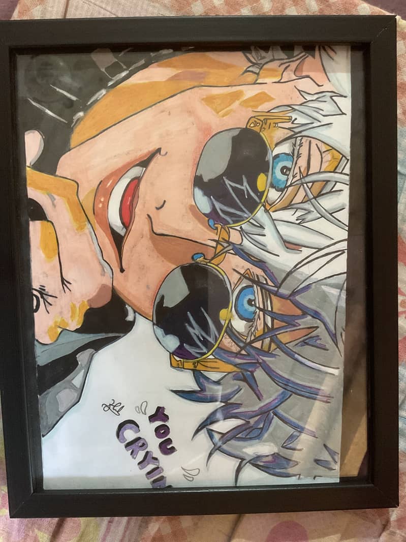 Jujutsu Kaisen Gojo handmade frame - Picture Frames - 1102204650