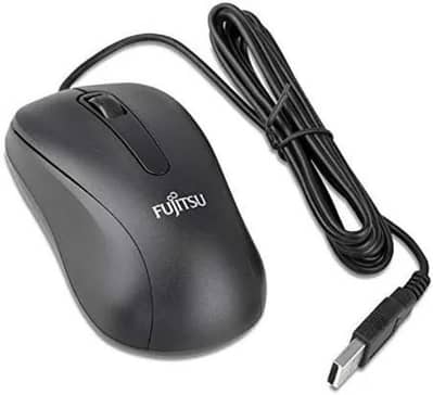 Fujitsu USB Ps2 3 Button Wheel Laser Mouse - Computer & Laptop ...