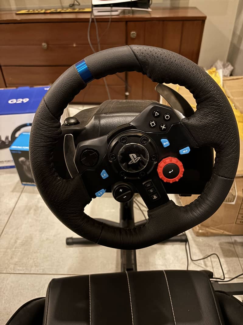 Logitech g29 steering wheel complete setup - Gaming Accessories ...