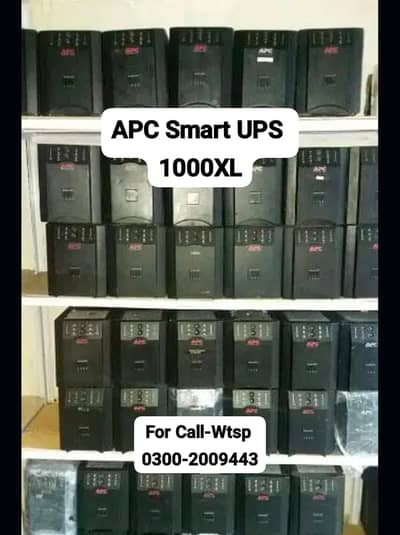 APC UPS 1000WATT/APC UPS 1000XL/APC Smart UPS 1000XL in Fresh Stock ...