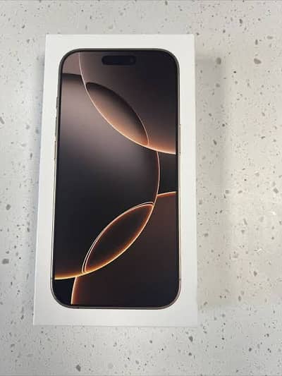 Iphone 16 pro max box pack Uk - Mobile Phones - 1102337130
