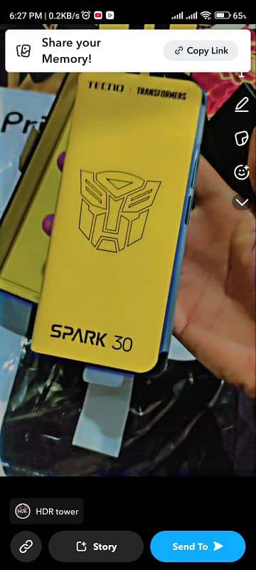 Tecno Spark 30 Bumblebee Edition - Mobile Phones - 1102359499