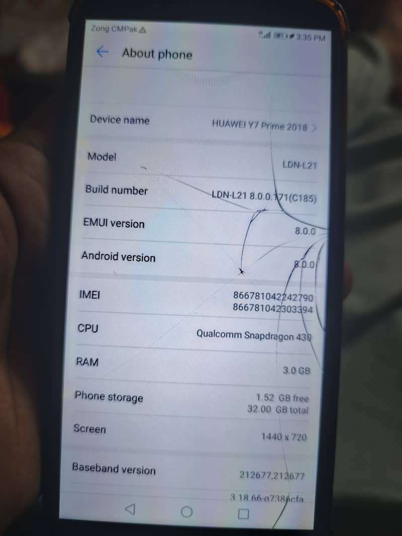 Good in use 3 /32 just glass damage 500 repair just - Mobile Phones ...