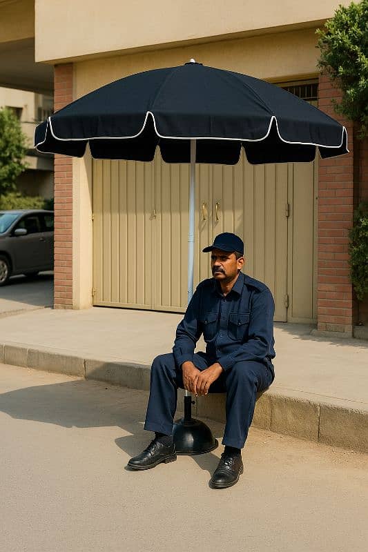 Outdoor Umbrella / Guard Umbrella/ Sun and heat proof / beach umbrella ...