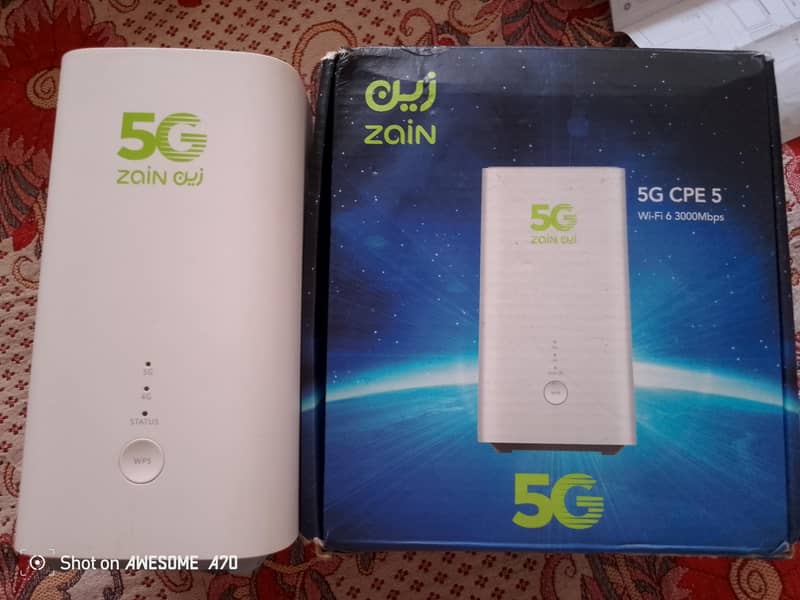 Zain CPE 5 Box Pack Brand New All Ok - Networking - 1102407484