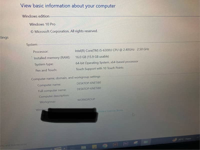 HP Elitebook 830 G3 Core i5 6th Gen, 16GB, 256GB SSD, 15″ HD LED ...